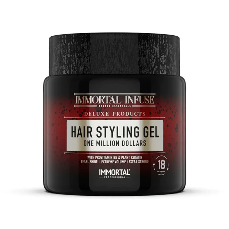 Immortal Infuse Hair Styling Gel One Million Dollars 500ml – Salon ...