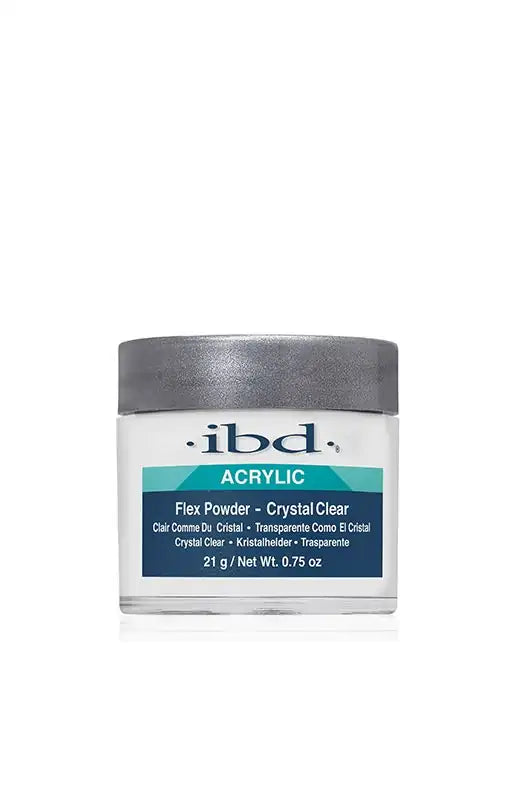 Ibd Crystal Clear Flex Powder - 21g – Salon Supplies & Furniture