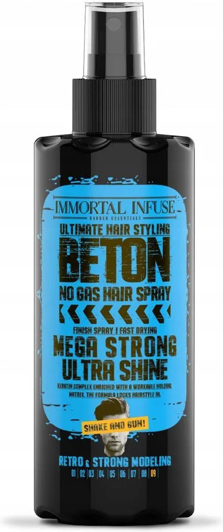 Immortal Infuse No Gas Hair Spray Ultra Shine 200 ml – Salon Supplies ...