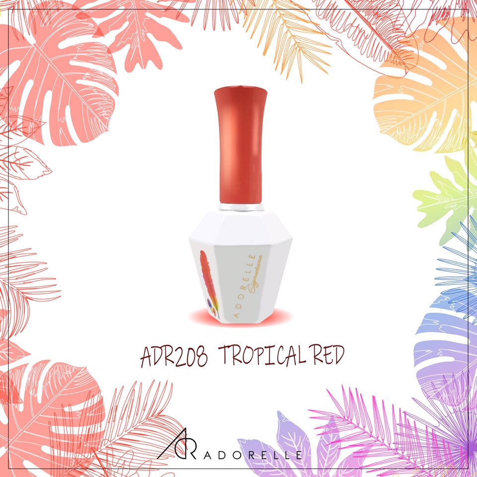 Adorelle Gel Polish Tropical Red – Salon Supplies & Furniture